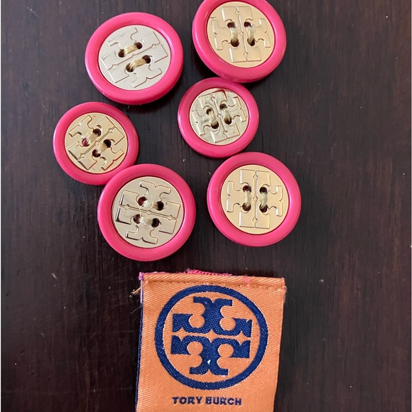 Tory Burch | Accessories | Tory Burch Orange And Gold Replacement Logo ...